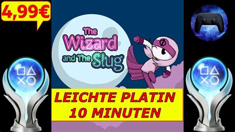 THE WIZARD AND THE SLUG PS4 PS5 Crossbuy Super Leichte Platin