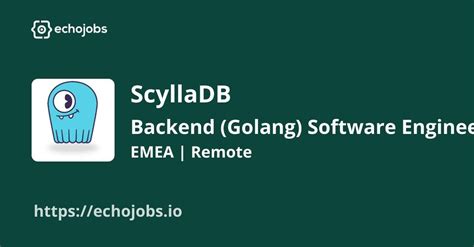 scylladb is hiring backend golang software engineer emea remote israel poland warsaw poland