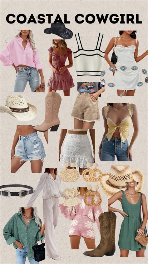 Coastal Cowgirl Fashion Inspiration