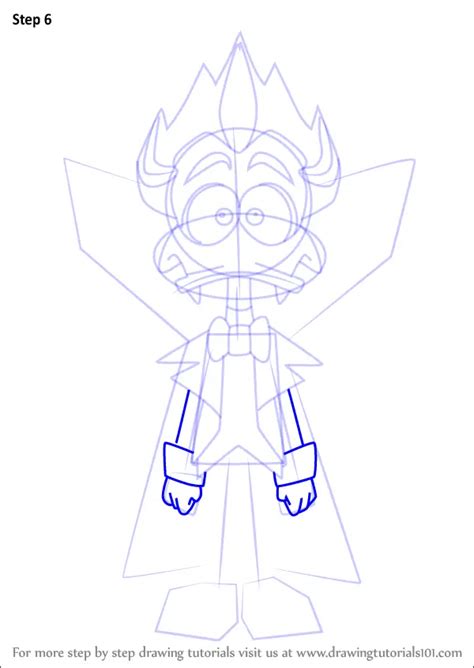 Step By Step How To Draw Count Duckula From Danger Mouse