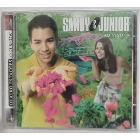 Cd Sandy E Junior As Quatro Esta Es Ao Vivo Shopee Brasil