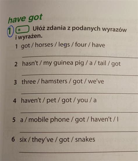 Ułóż zdania z podanych wyrazów i wyrażeń Brainly pl