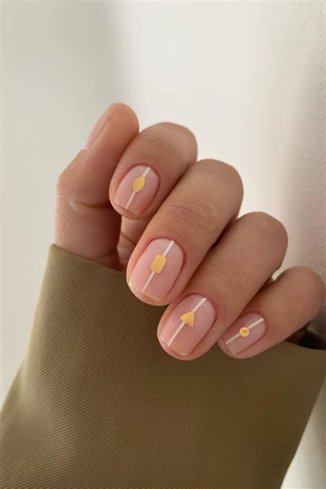 30 Trendy Negative Space Nail Art Ideas