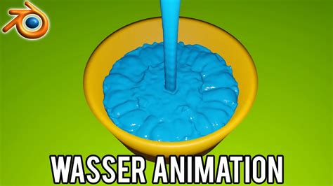 Wasser Animation Blender 2 9 Tutorial Deutsch YouTube
