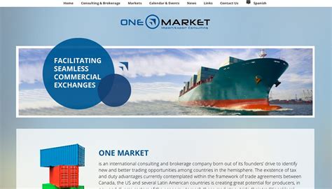 Import Export Business Website Design Walden