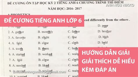 C Ng N T P H C K Ti Ng Anh Gi I C Ng Ti Ng Anh L P C