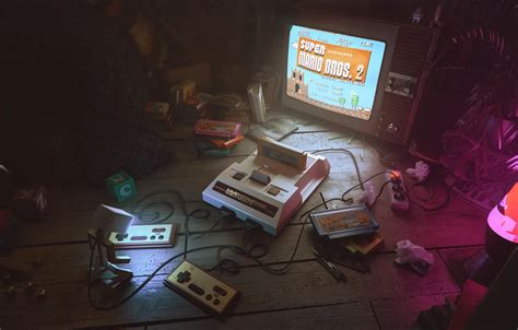 Wallpaper Dendy Games Dandy Nostalgia Super Mario Bros Game