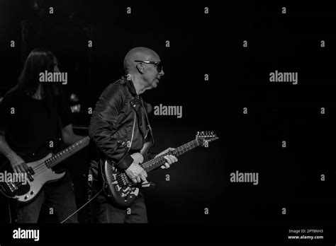 Naples Italy 26 04 2023 Joe Satriani At The Augusteo Theater In