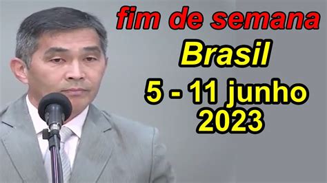 Reunião de fim de semana estudo da sentinela desta semana Brasil 5 11