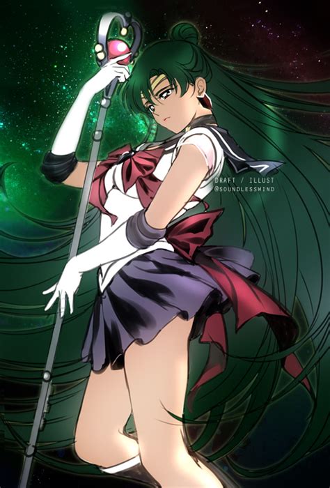 Meiou Setsuna Sailor Pluto And Super Sailor Pluto Bishoujo Senshi