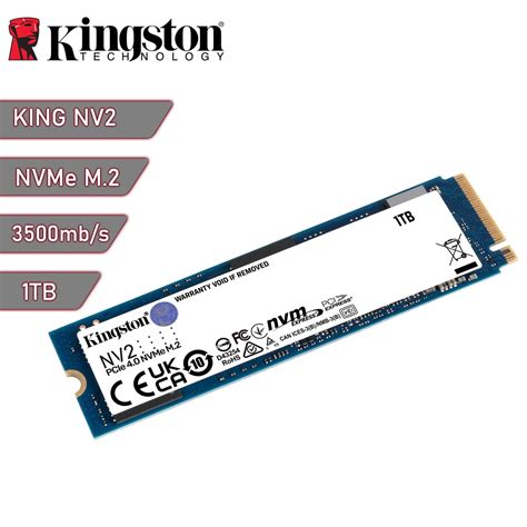 Disco sólido SSD M 2 NVMe Kingston NV2 1Tb Gen4 3500Mb s Quito Ecuador