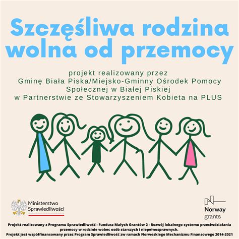 Szczęśliwa rodzina wolna od przemocy Stowarzyszenie Kobieta na PLUS