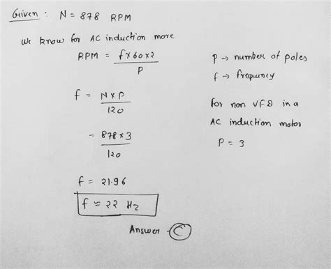 Solved What Would The Pole Pass Frequency Be For An Ac Induction