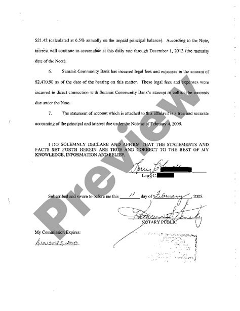 Maryland Plaintiff S Motion For Summary Judgment Affidavit In Support