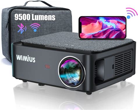 Beamer Full HD 1080P 9500 Lumen Beamer 5G WiFi Bluetooth Beamer