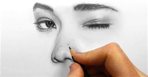 Drawing Shading And Blending A Portrait With Pencil Pintando Org