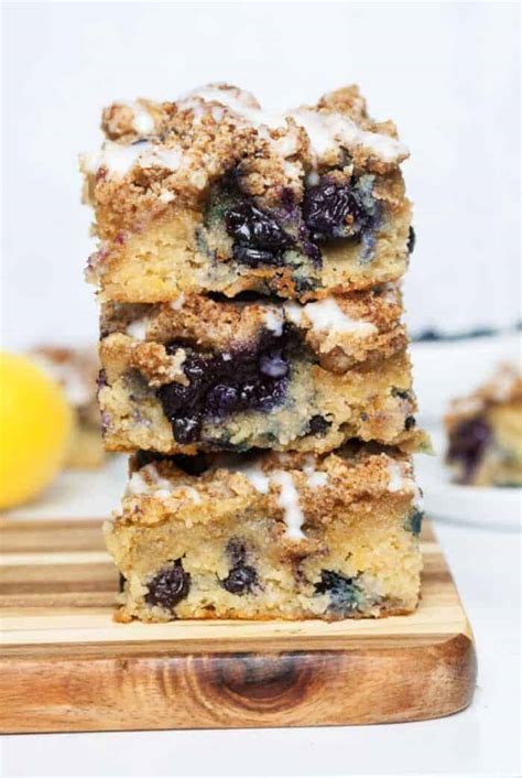 PALEO LEMON BLUEBERRY COFFEE CAKE Organically Addison
