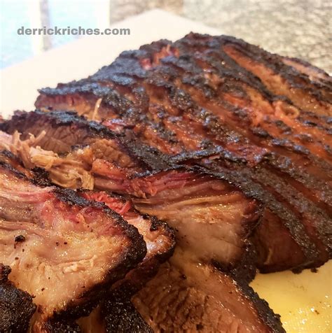 Brisket Mustard Rub BBQ Grilling With Derrick Riches