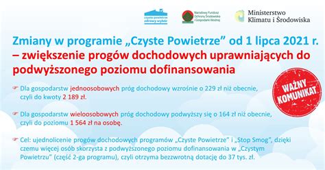 Program Czyste Powietrze nowe zasady już weszły w życie