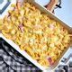 Gratin de pâtes au maroilles et jambon recette ch ti