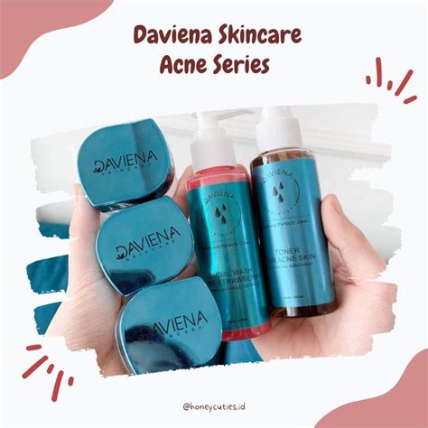 Jual Daviena Skincare Acne Series Kemasan Terbaru Shopee Indonesia