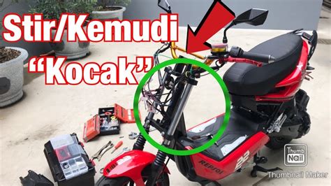 Tutorial Memperbaiki Komstir Yang KOCAK Pada Sepeda Motor Motor