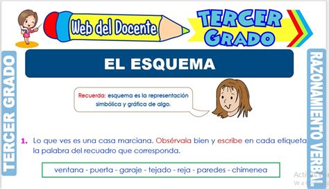 Ficha De Como Hacer Un Esquema Para Tercero De Primaria Tercero De