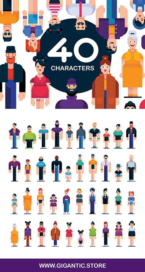 Flat Design Illustration Character Illustration Digital Illustration