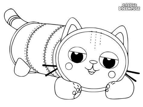 Dibujos De Mercat De La Casa De Mu Ecas De Gabby Para Colorear Para