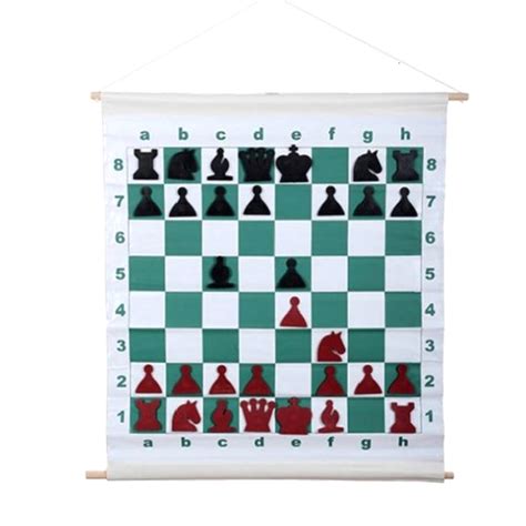 Tablero mural enrollable magnético Promoción del Ajedrez Promochess