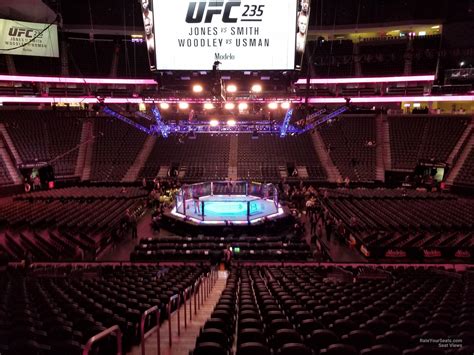 T Mobile Arena Las Vegas Seating Chart With Seat Numbers For Pbr