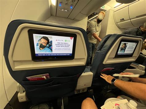 Delta Airplane Screen Tv