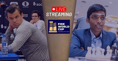 Chess FIDE World Cup 2023 Final R Praggnanandhaa Vs Magnus Carlsen