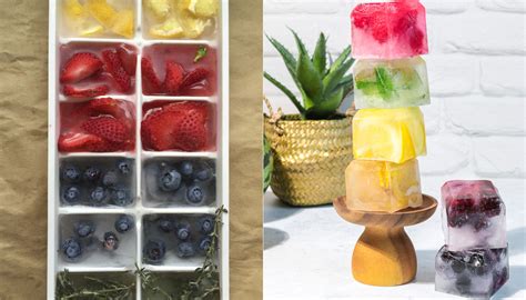 Frutas E Mais Saiba Como Fazer Gelo Saborizado Para Dar Toque