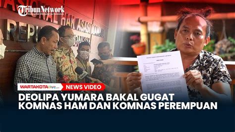 Deolipa Yumara Bakal Gugat Komnas HAM Dan Komnas Perempuan Sebut Buat