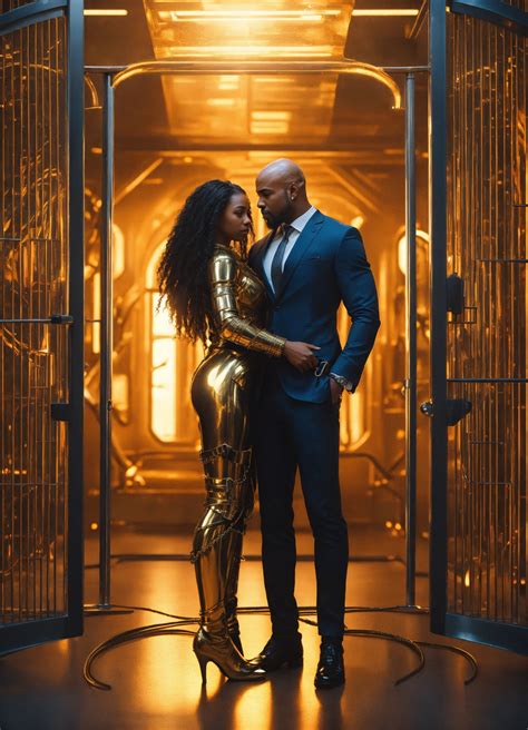 Lexica Strong Muscular Bald Mixed Race Black Man Man Villain With