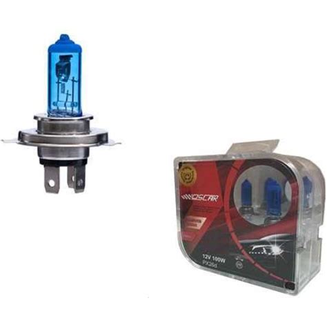 Oscar H4 Ampül Beyaz Işık Diamond 100W 2 Adet Takım Fiyatı