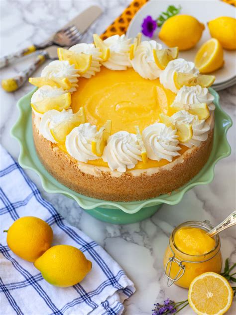 The Best No Bake Lemon Cheesecake Recipe Video Tatyanas Everyday Food