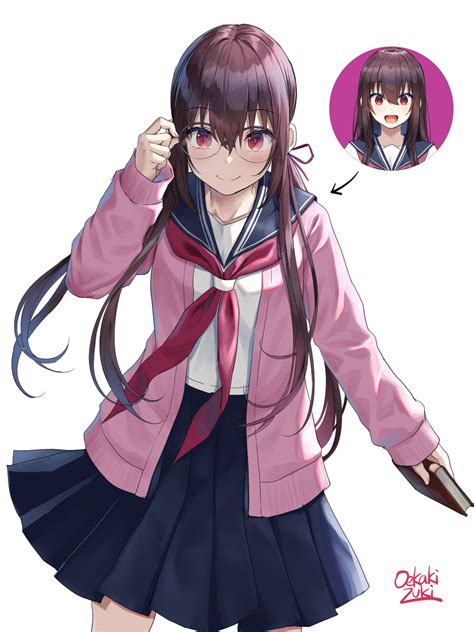 School Girl Original Drawn By Oekakizuki Danbooru