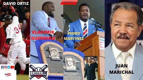 DAVID ORTIZ PARA EL SALON DE LA FAMA SE UNE A PEDRO MARTINEZ VLADIMIR