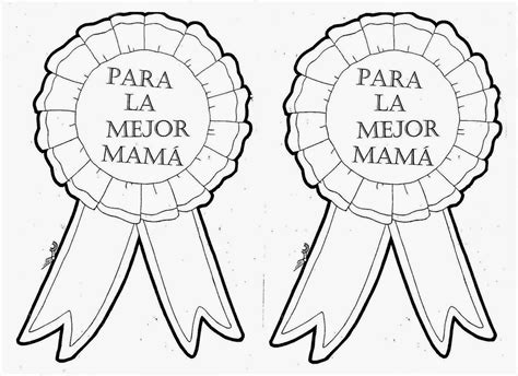 Dibujos del Día de la Madre para Colorear Pintar e Imprimir