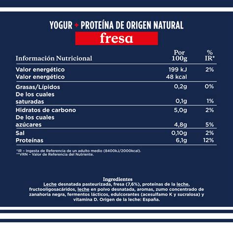 Yogur Prote Nas Danone Pack Fresa Ahorramas