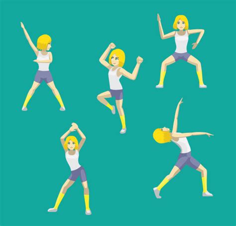 Zumba Dance Cartoons Illustrations Royalty Free Vector Graphics And Clip Art Istock