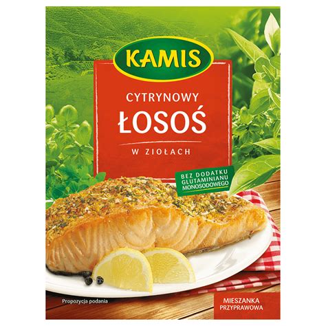 KAMIS Przyprawa Do Cytrynowego Łososia 18g Pakomarket