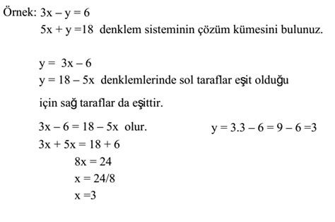 Denklemler S N F Z Ml Sorular