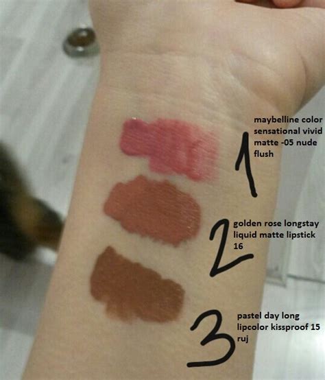 Golden Rose Beauty Matte Lipstick A101 Lipstutorial Org