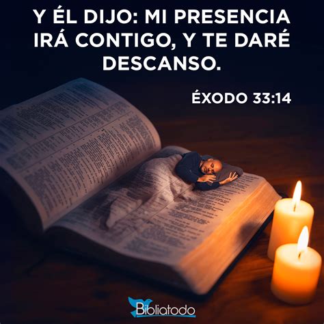 Éxodo 33 14 RV1960 Versículo del Día