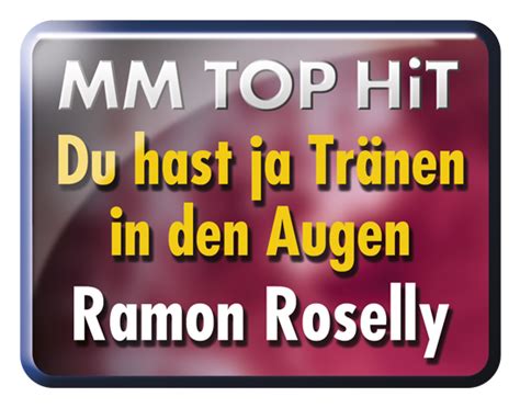 Du Hast Ja Tr Nen In Den Augen Ramon Roselly Mm Midifiles