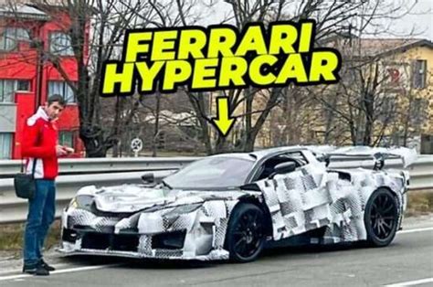 Ferrari F250 Prototype LaFerrari Successor Breaks Down The Supercar