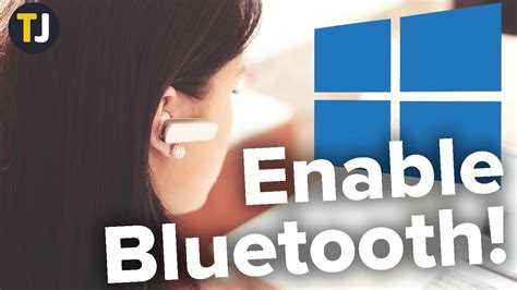 How To Turn On Bluetooth On Windows Youtube